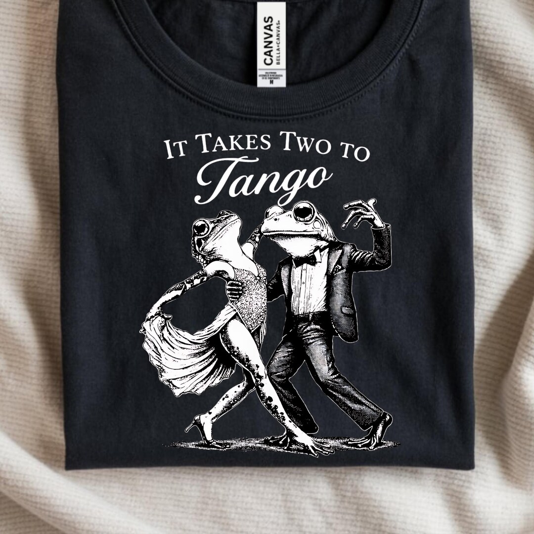 Dancing Frogs Tango PNG | Funny Valentine Shirt Design (digital ...