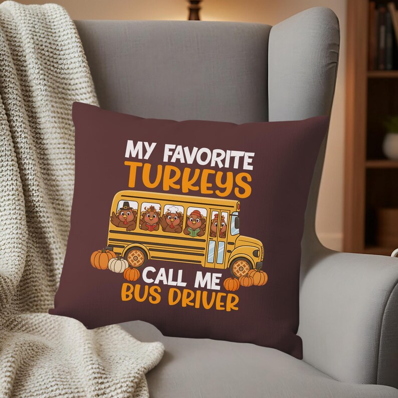 Thanksgiving School Bus Driver PNG: Turkey Design (digital Download) - Etsy