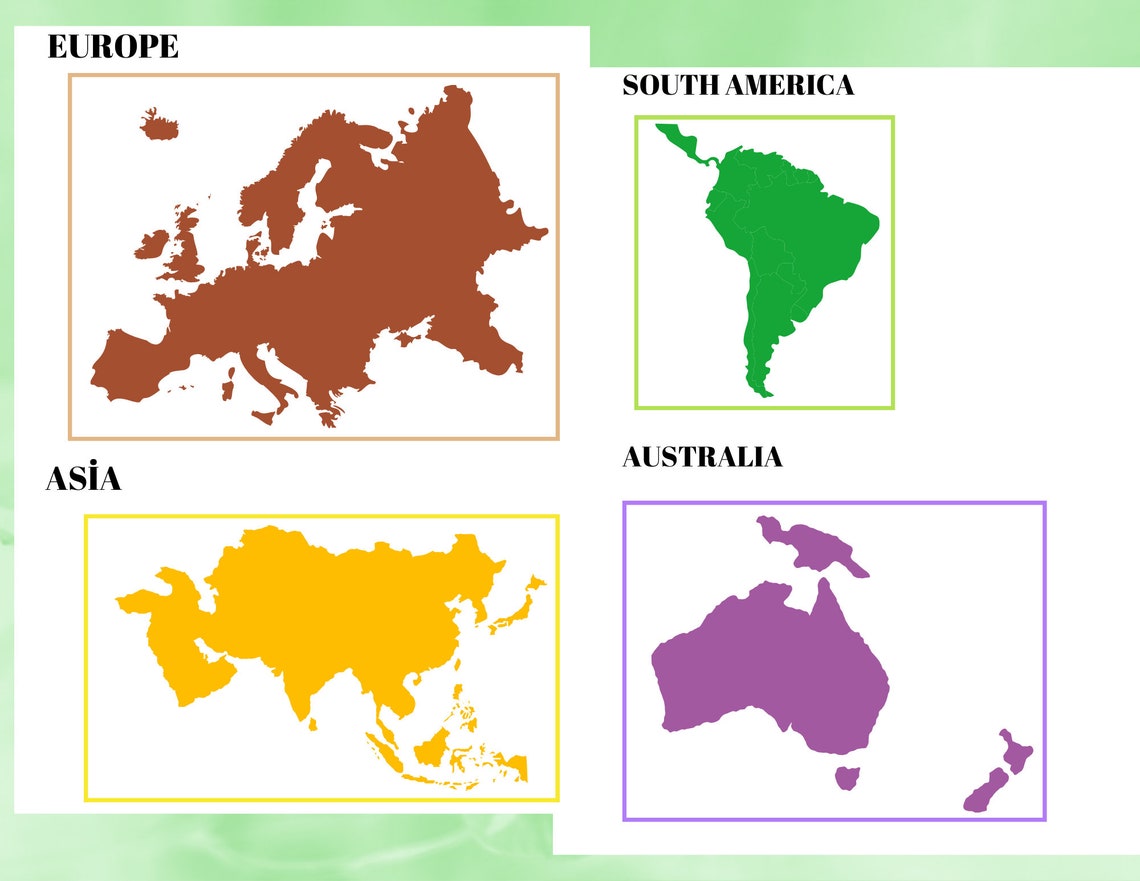 Discover Animals From Around the World: Educational Continent and ...