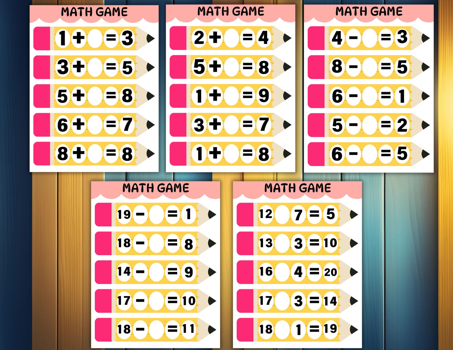 Math Worksheets for Kids,printable Math Worksheets,kindergarten Math ...