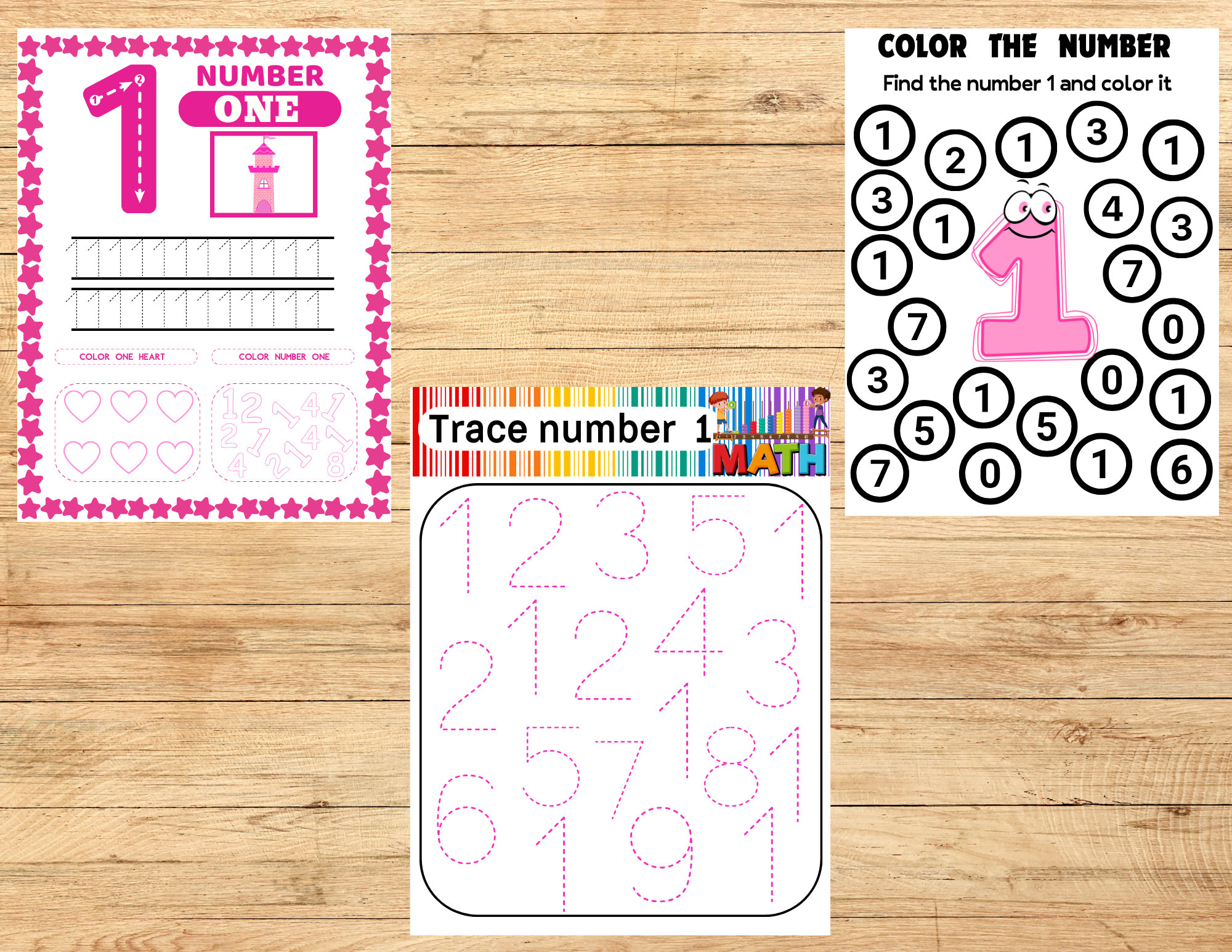 Number Worksheets - Printable - Kindergarten - Numbers to 20 - Math ...