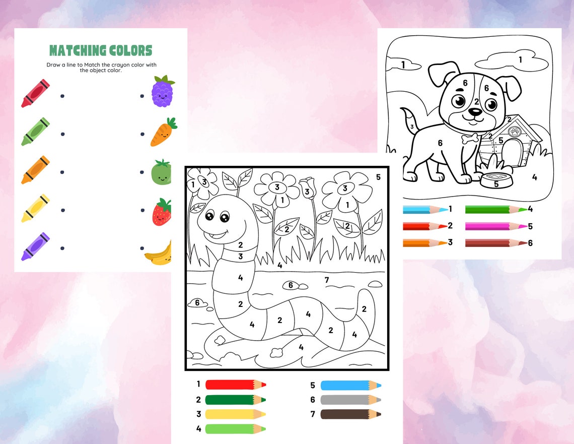 Color Matching Activities,let's Explore Colors,world of Colors,fun ...