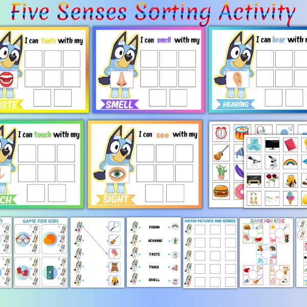 Busy Book Printable - Etsy