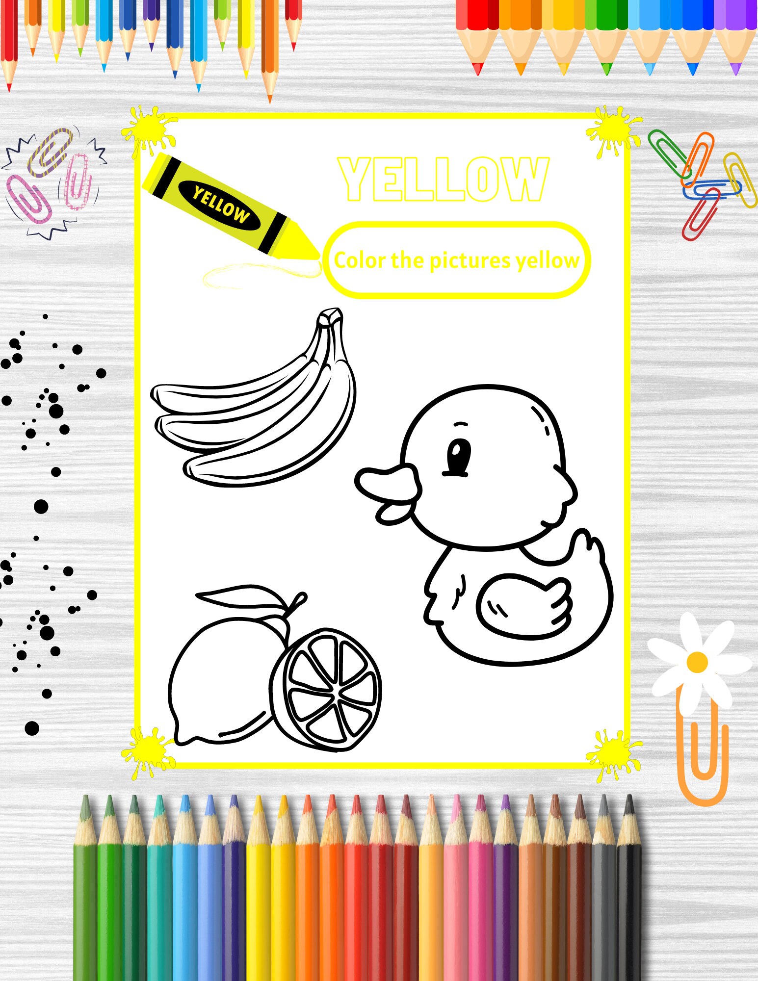 Preschool Color of the Week - Learn Colors -pre-gameboy Color ...