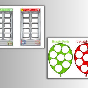 Healthy or Unhealthy Food Sorting Game,healthy Vs Unhealthy Food ...