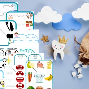 Preschool Toddler Activities Dental Health, Printable Homeschool ...