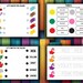 Color Sorting Activities - Color Matching Games - Toddler Busy Book ...