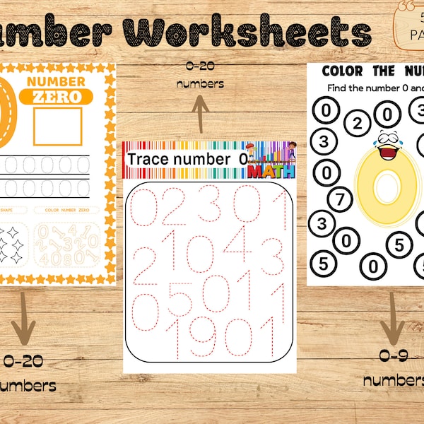 Kindergarten Worksheets - Etsy