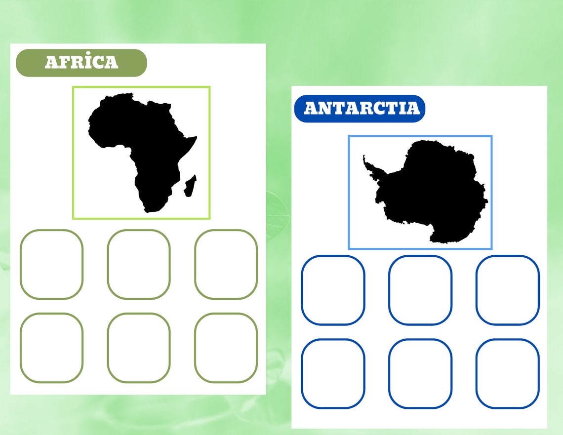 Discover Animals From Around the World: Educational Continent and ...