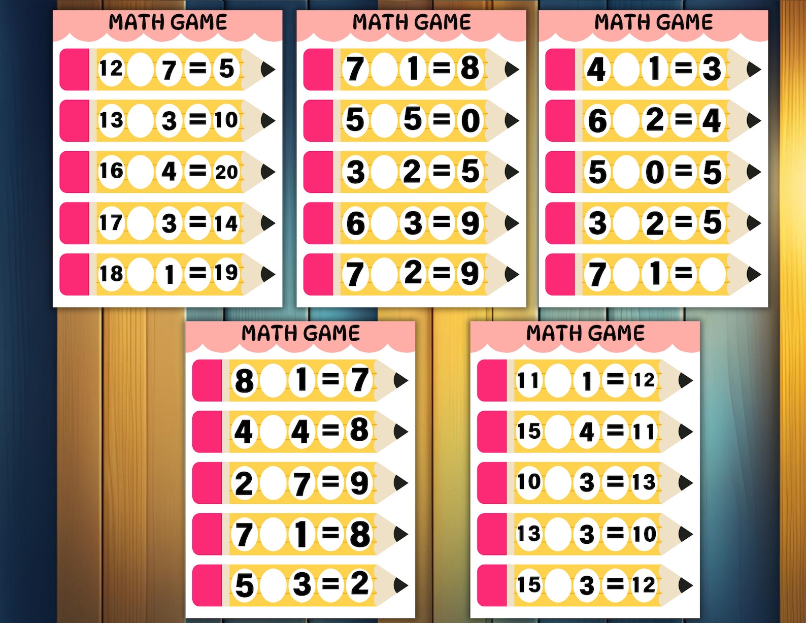 Math Worksheets for Kids,printable Math Worksheets,kindergarten Math ...