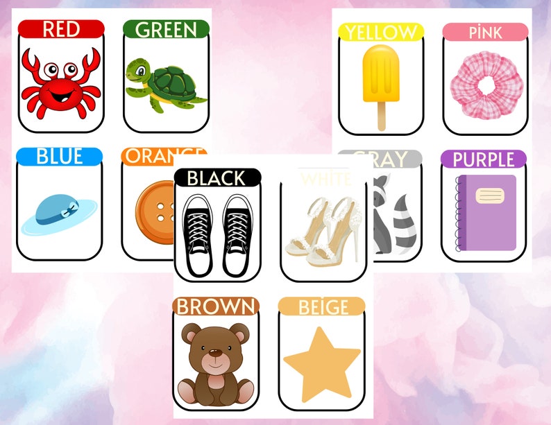 Color Matching Activities,let's Explore Colors,world of Colors,fun ...