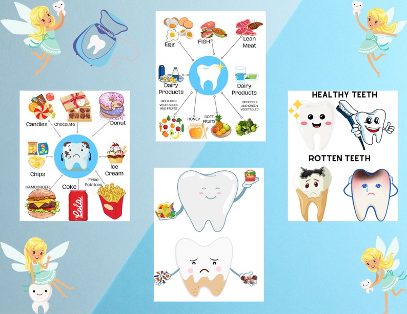 Preschool Toddler Activities Dental Health, Printable Homeschool ...