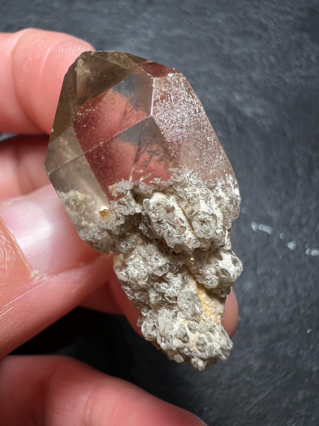 Clear Quartz Crystal With Inclusions - Non Polished, Non Altered, 100% ...