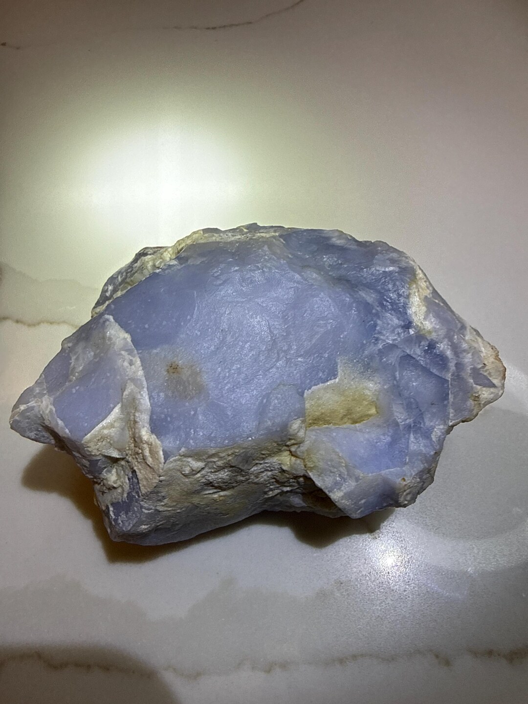 Beautiful Blue Quartz Rough Chunk - Madagascar | High Grade Pretty BLUE ...
