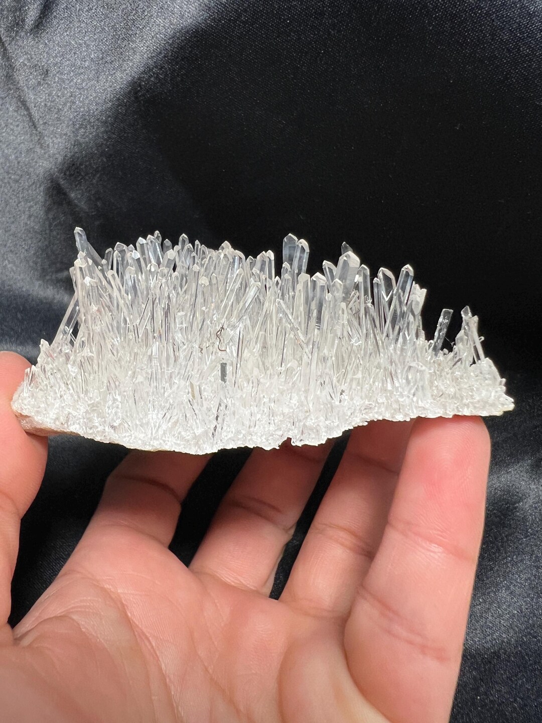 Lemurian Needle Quartz Cluster, Clear Crystal Specimen, Colombia - Etsy