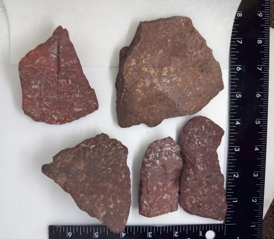 Ancient Rhyolite Artifact Set: Tucson, AZ Stone Tools (5-pc) - Etsy