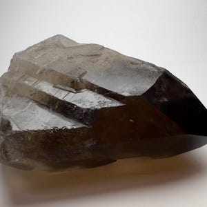 Premium Dark Smoky Quartz–2.75” Tall, 165 Grams, Polished Top, Cut Base ...
