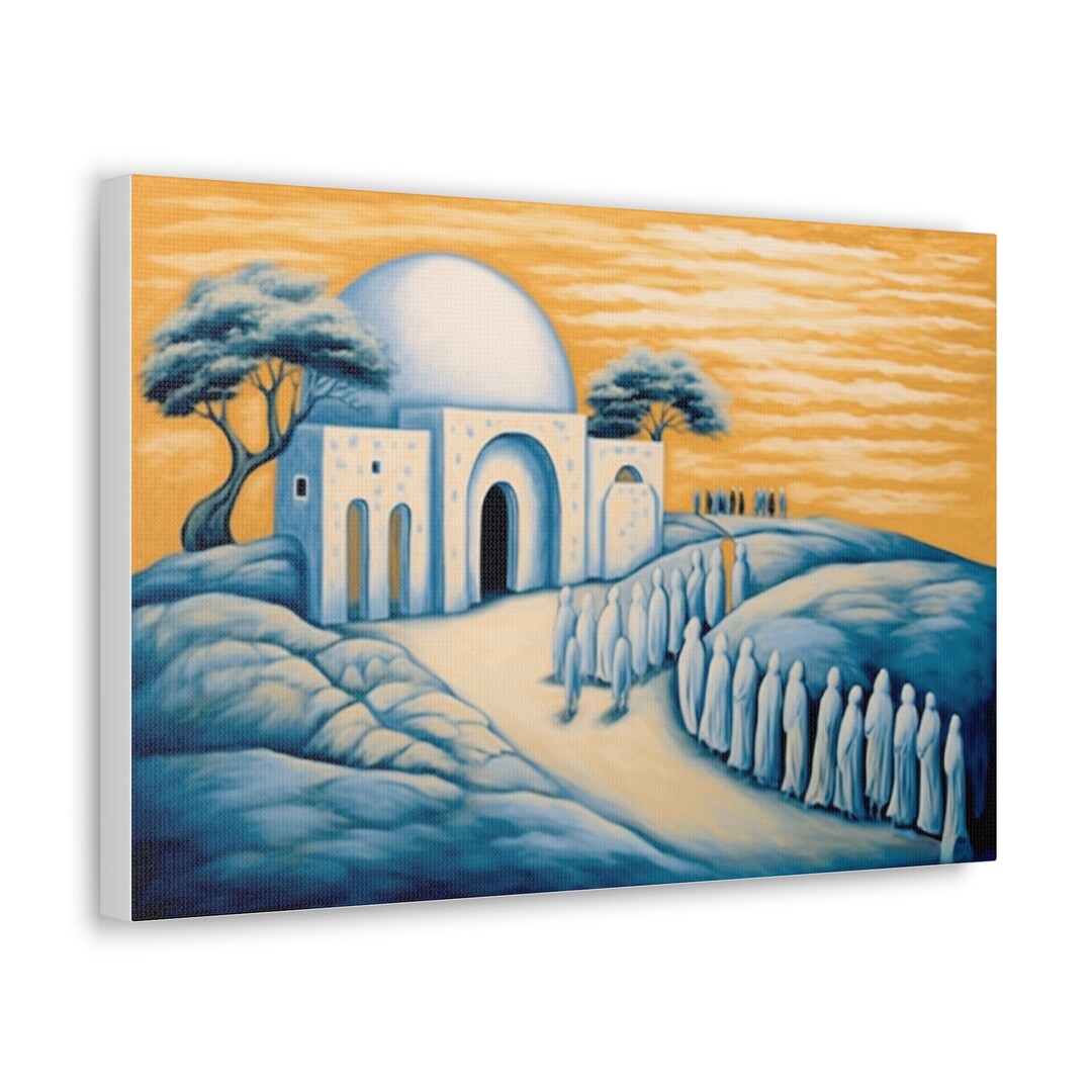 Buy Tomb of Rachel kever Rochel Canvas Print Wall Art, Modern Art ...