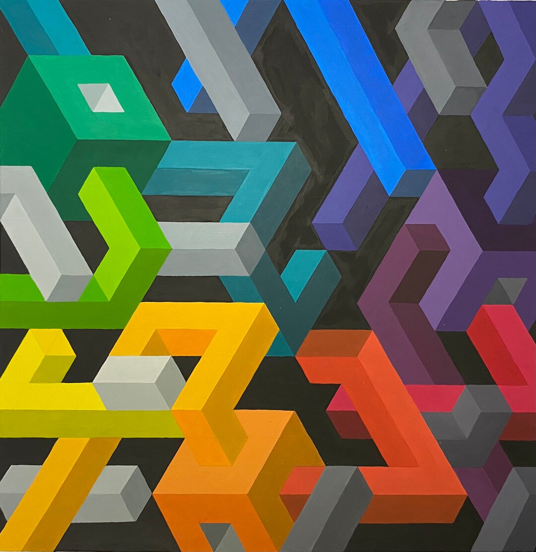 Color Wheel / Acrylic Gouache Color Print / Copy - Etsy