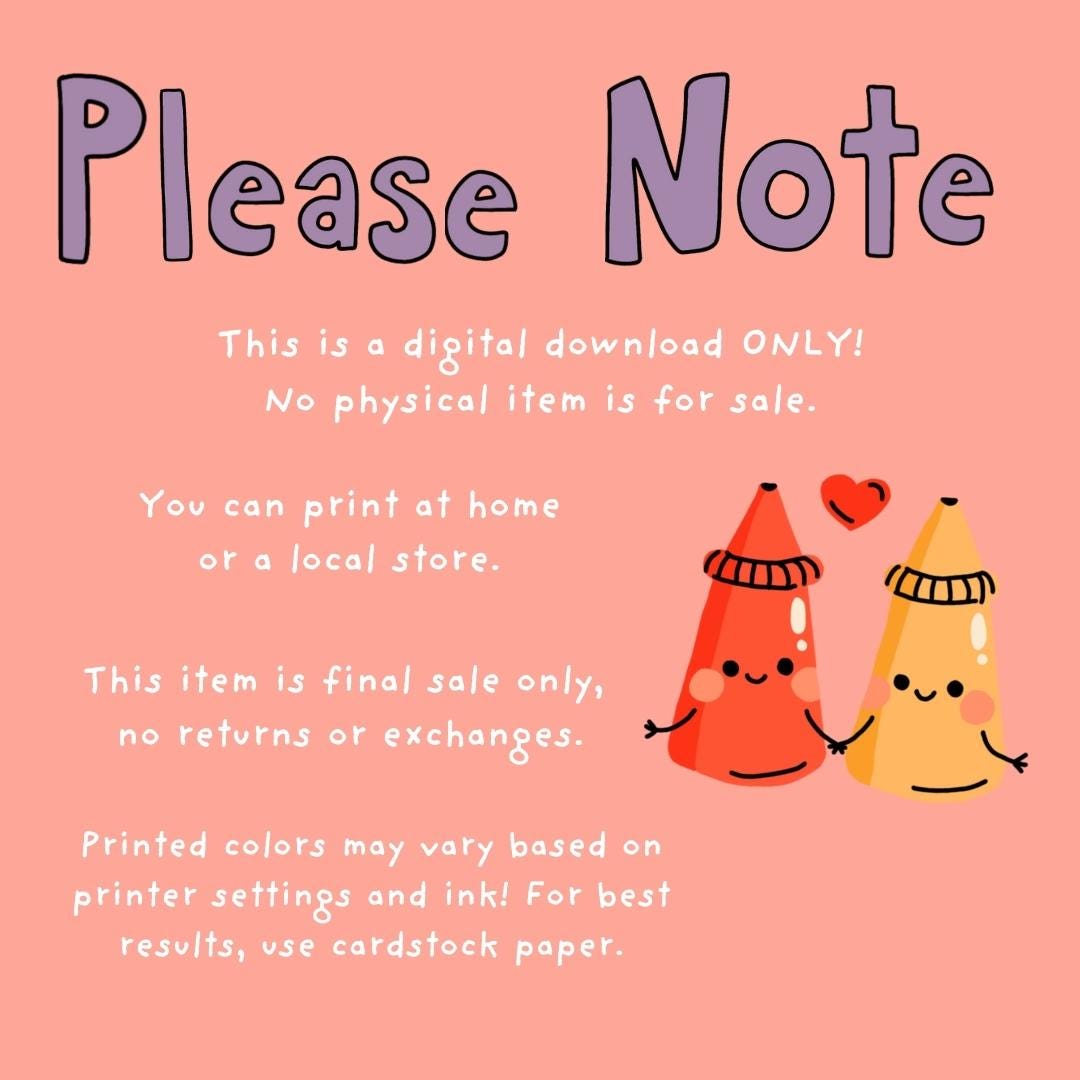 Ketchup to My Mustard Greeting Card – Cute Printable Card (digital ...