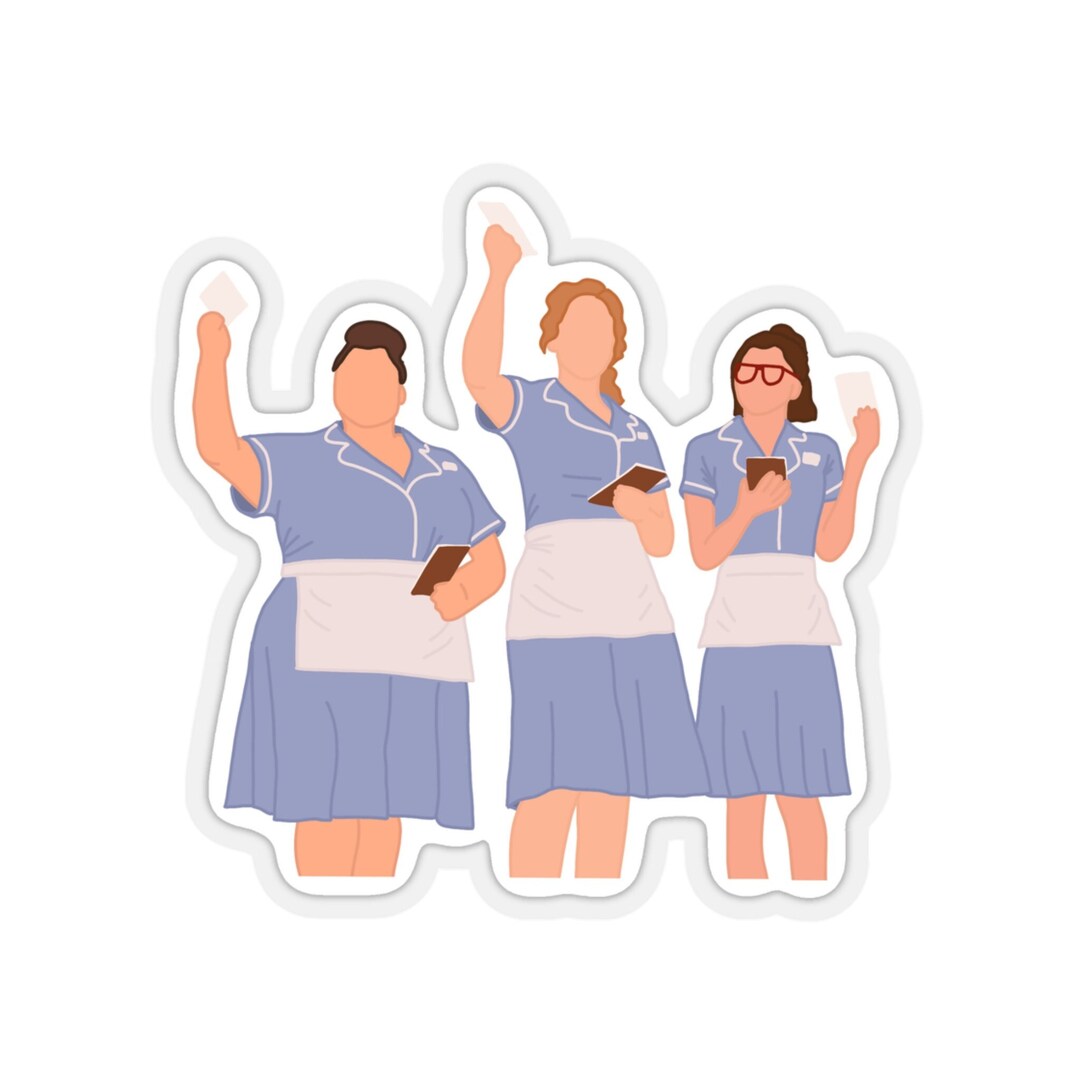 Waitress Broadway Sticker- Playbill Musical Theatre Decal - Etsy