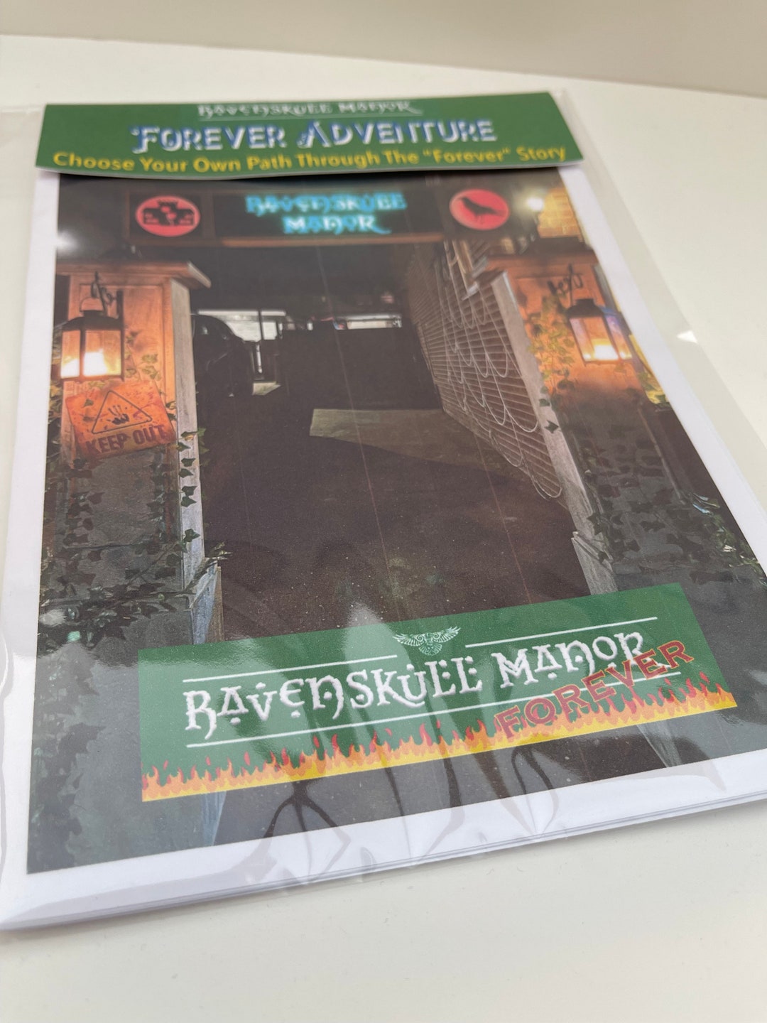 Ravenskull Manor forever Adventure Book - Etsy