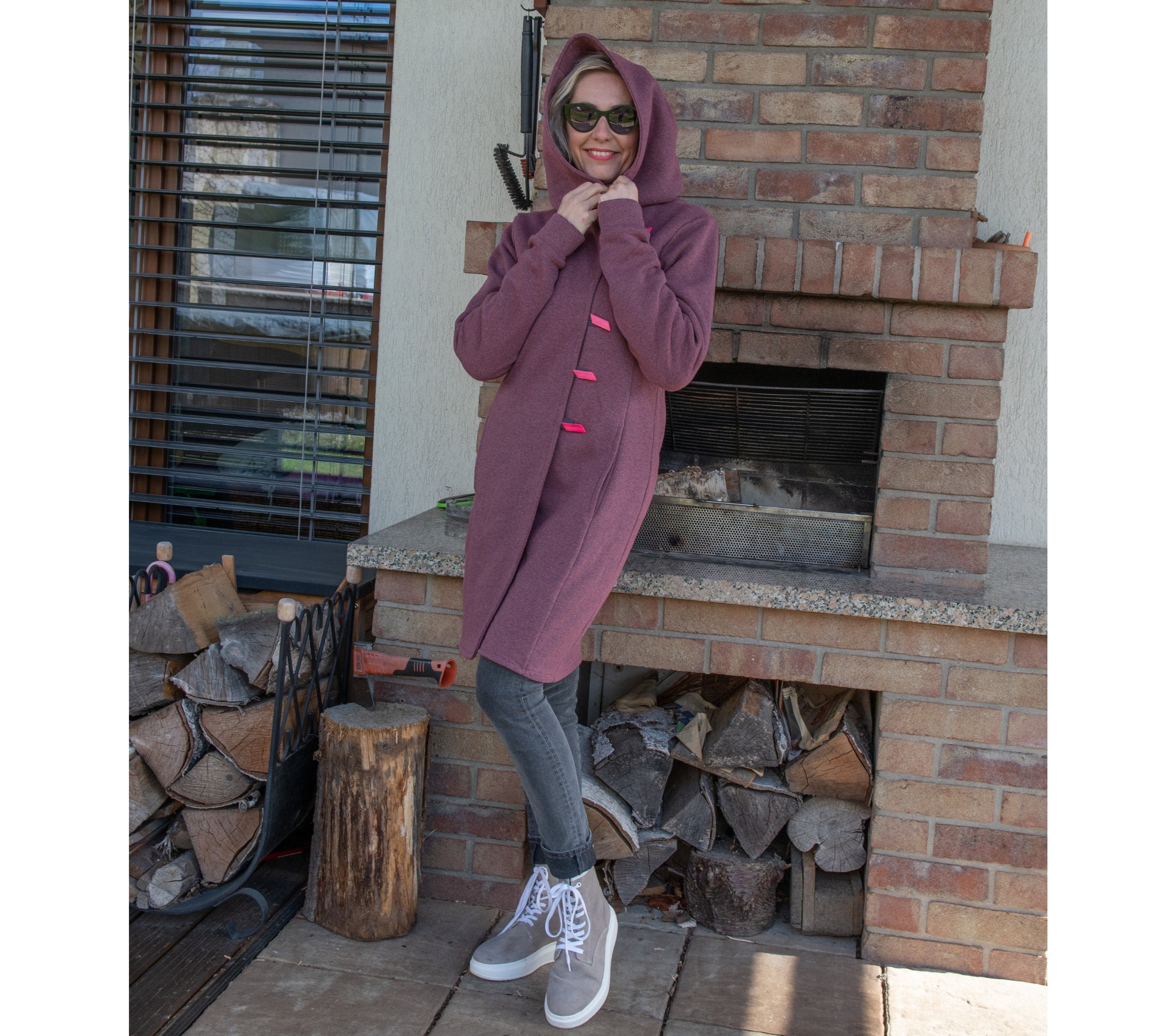 Coatigan Darina | PDF Sewing Pattern + Step by Step Tutorial - Etsy