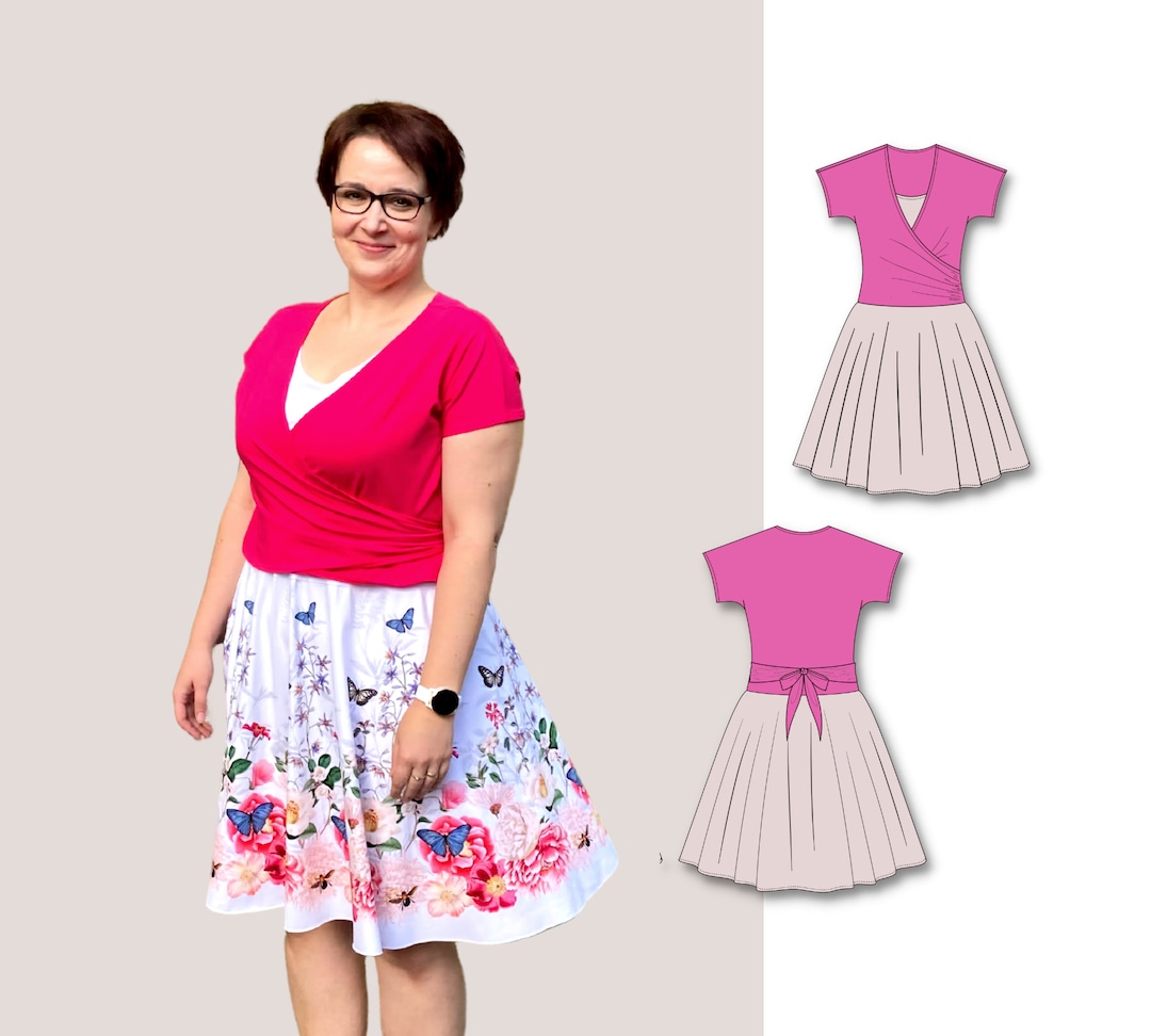 Dress Sona | PDF Sewing Pattern + Step by Step Tutorial - Etsy