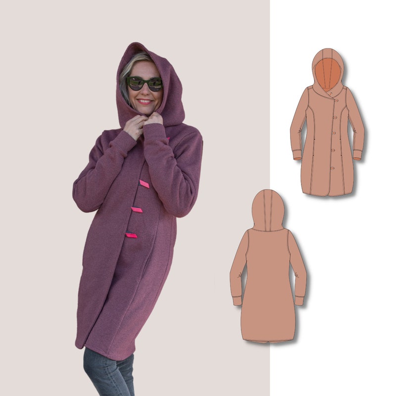 Coatigan Sewing Patterns - Etsy