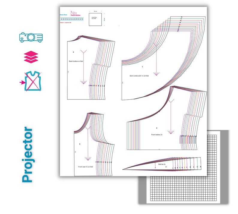Dress Sona | PDF Sewing Pattern + Step by Step Tutorial - Etsy
