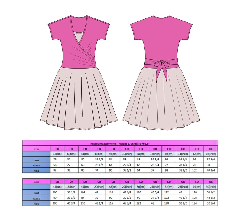 Dress Sona | PDF Sewing Pattern + Step by Step Tutorial - Etsy