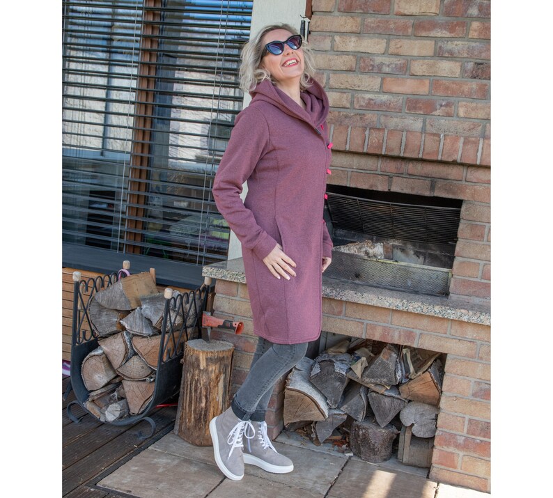 Coatigan Darina | PDF Sewing Pattern + Step by Step Tutorial - Etsy