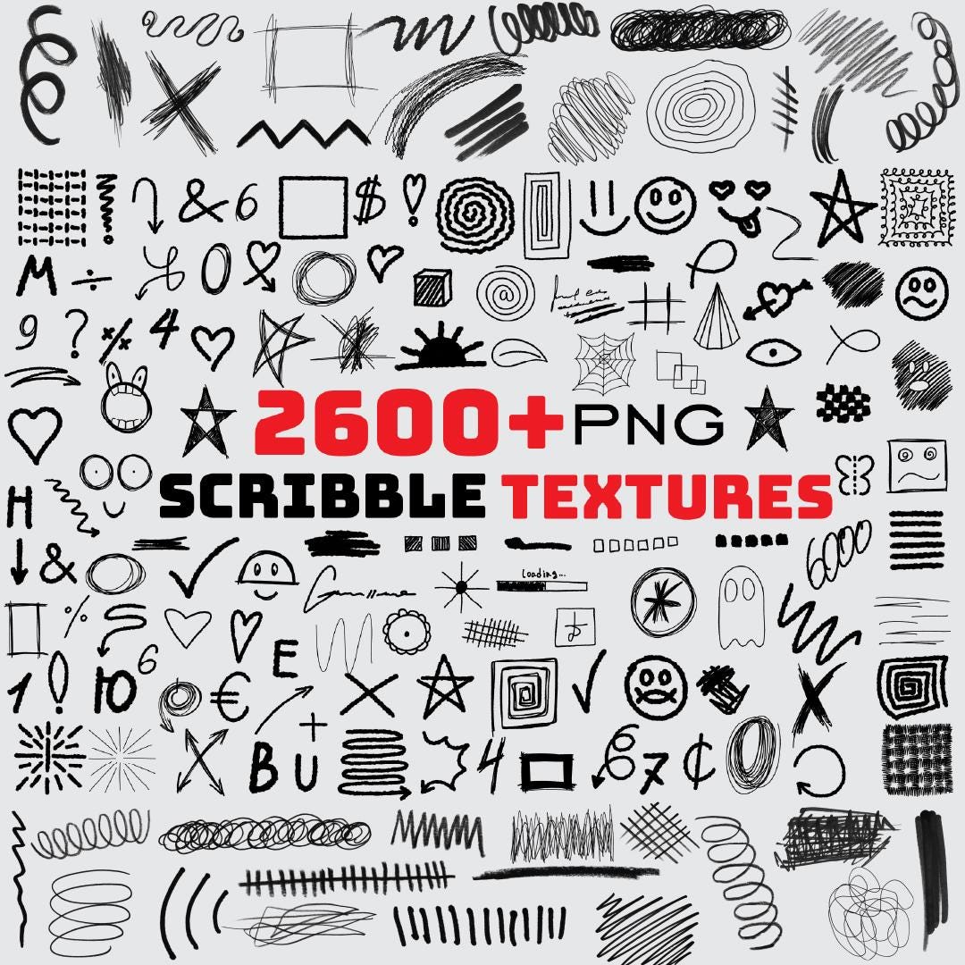 2600+ Scribble Textures , Scribble PNG , Doodle Art, Hand Drawn Png ...