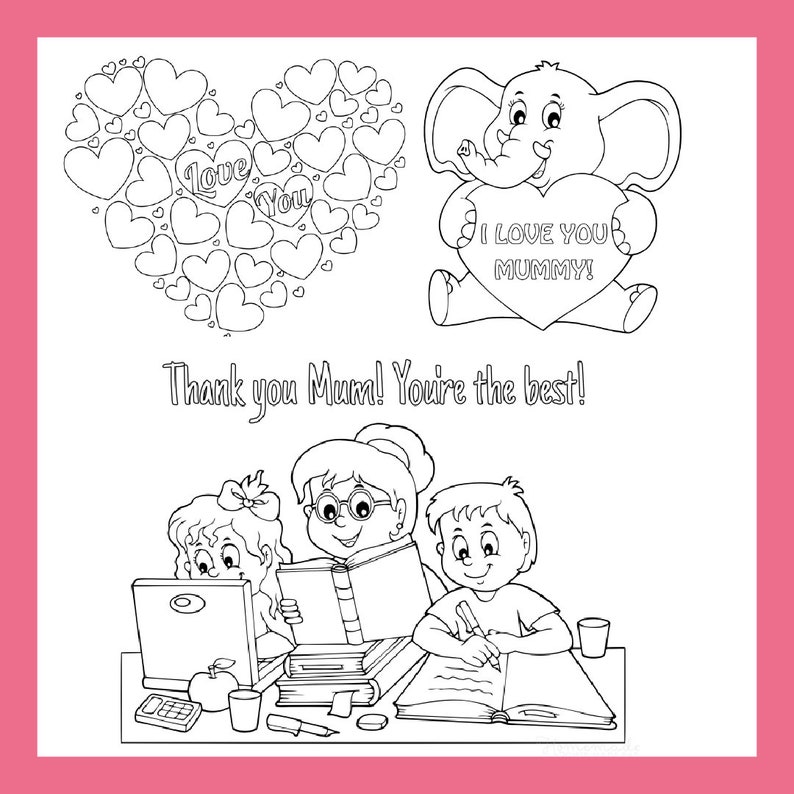 Mother's Day Printable, All About My Mom, Mothers Day Gift, Card for ...