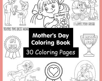 Mother's Day Printable, All About My Mom, Mothers Day Gift, Card for ...