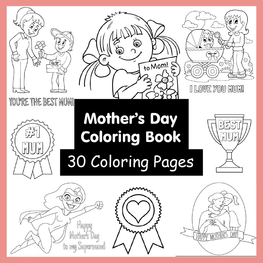 Mother's Day Printable, All About My Mom, Mothers Day Gift, Card for ...