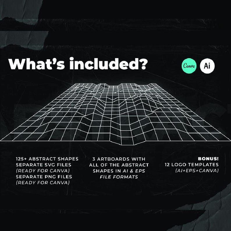 125+ Abstract Geometric Shapes SVG, Futuristic Line Art Clip Art ...