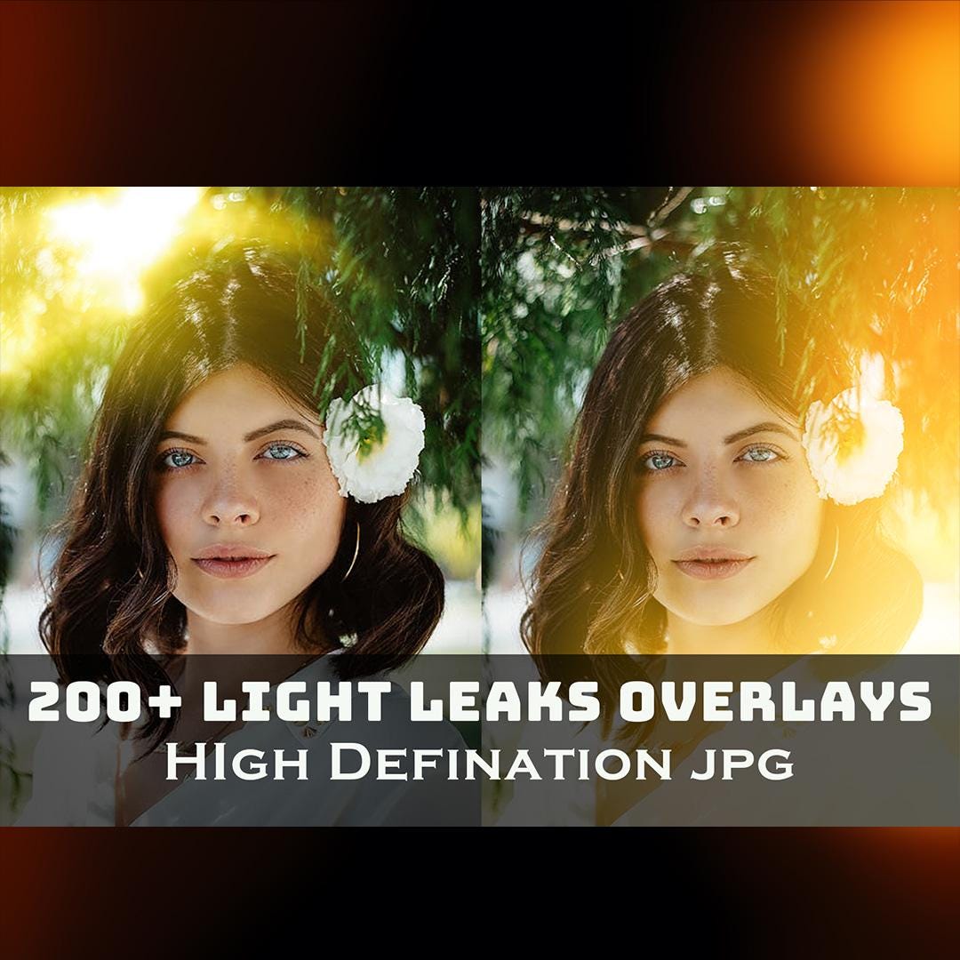 200+ Realistic Sunlight Digital Overlays Natural Sun Overlay for ...