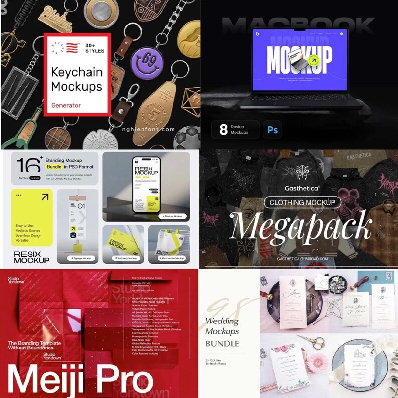Mega Photoshop Bundle Premium Assets for Graphic Designer, Photoshop ...