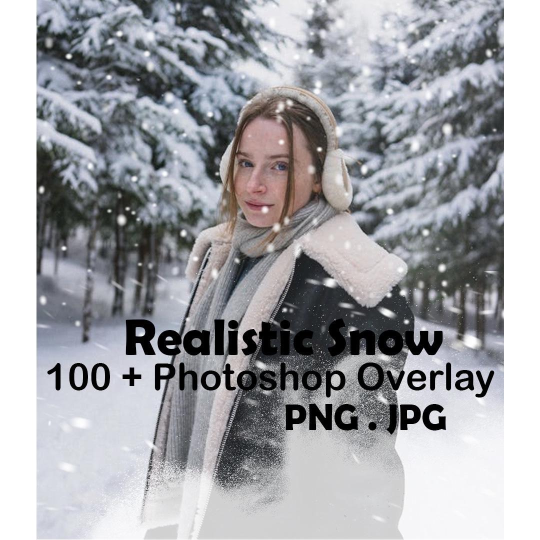 100+ Realistic Snow Overlays: Winter Photo Effects (PNG Digital ...