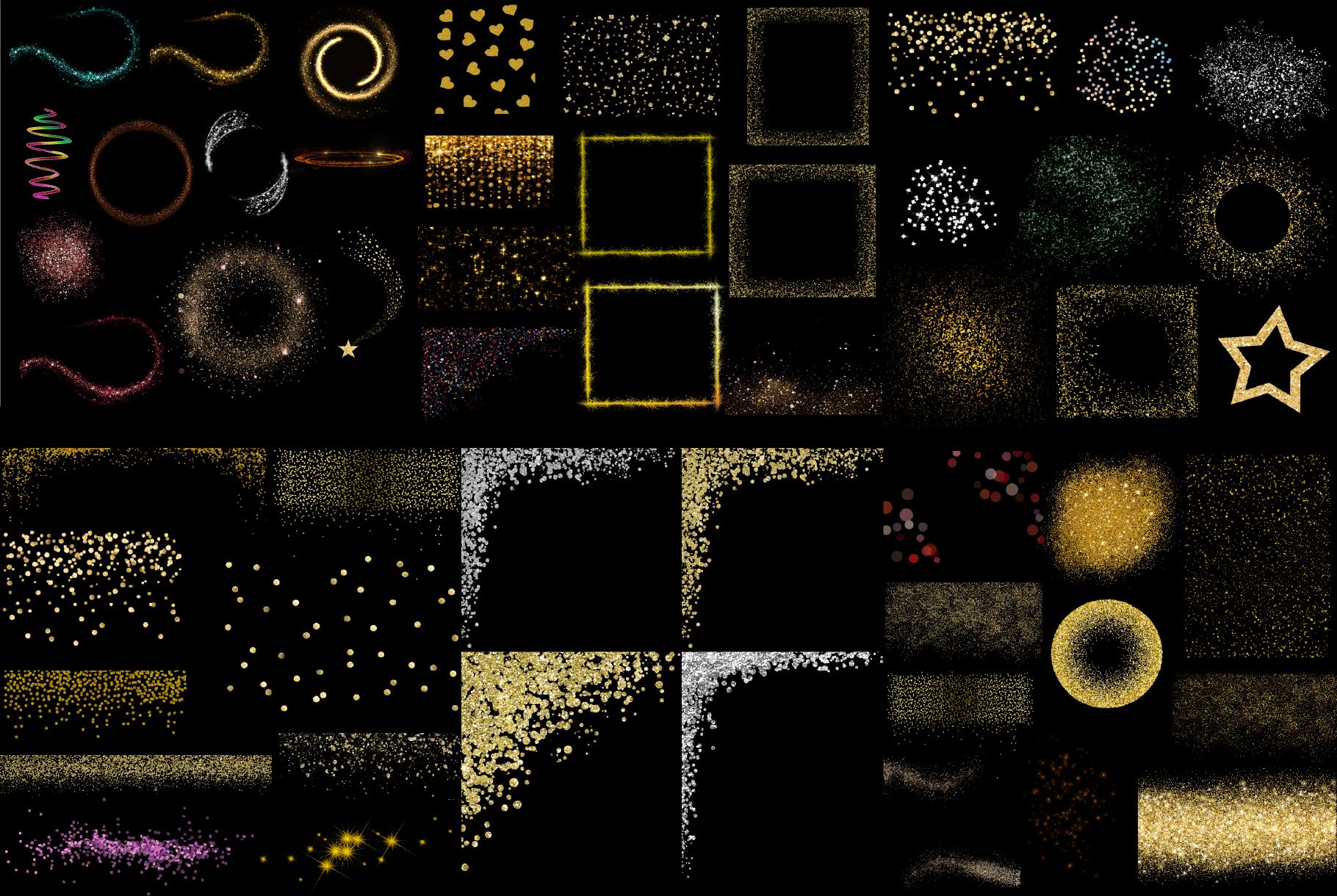 200+ Sparkle Brush, Photoshop Brush, Sparkle Textures, Glitter Brush ...