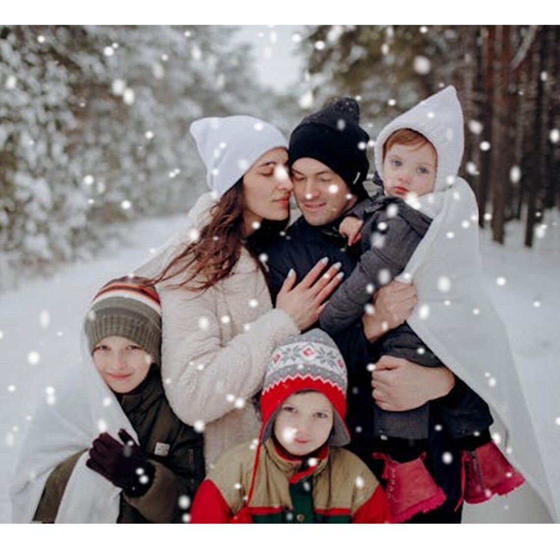 100+ Realistic Snow Overlays: Winter Photo Effects (PNG Digital ...