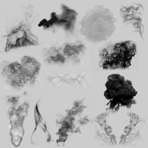 100+ Smoke Overlays, Fog Overlays, Transparent PNG, Colors PNG, Cloudy ...