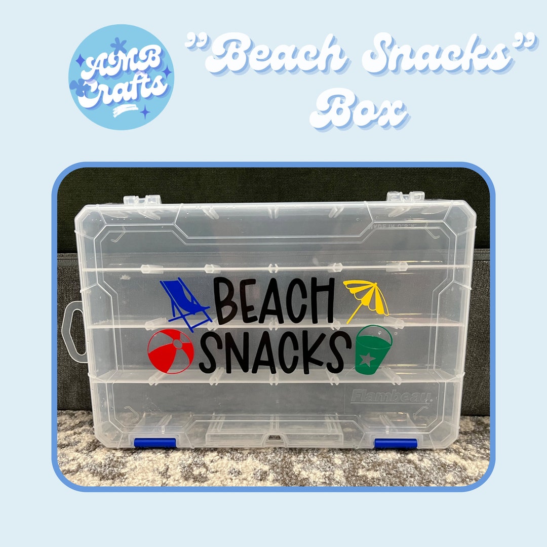 Beach Snack Box, Personalized Snack Box, Custom Snack Box, Charcuterie ...