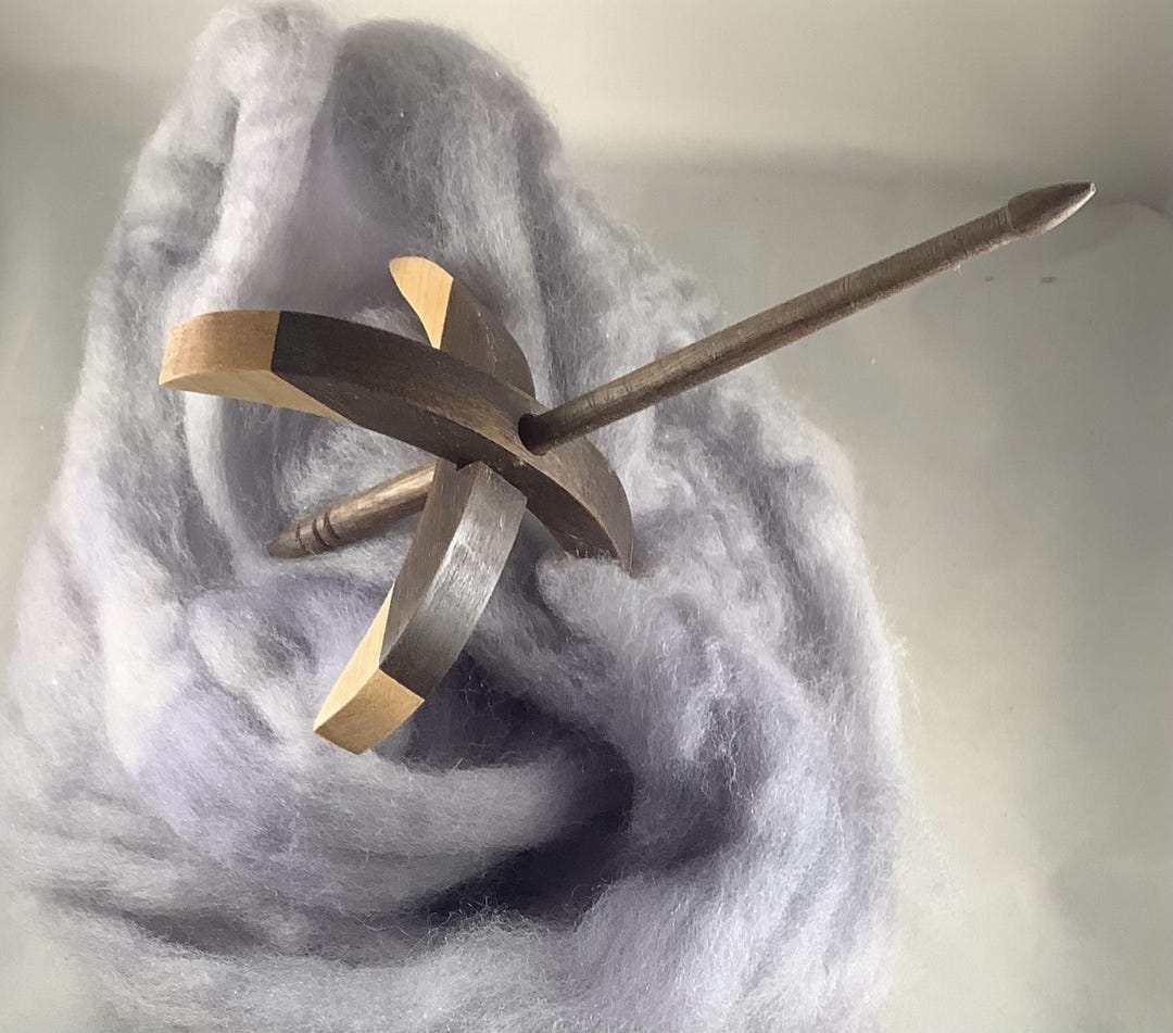 Handmade Support Spindles and Drop Spindles Spinning Tools, - Etsy