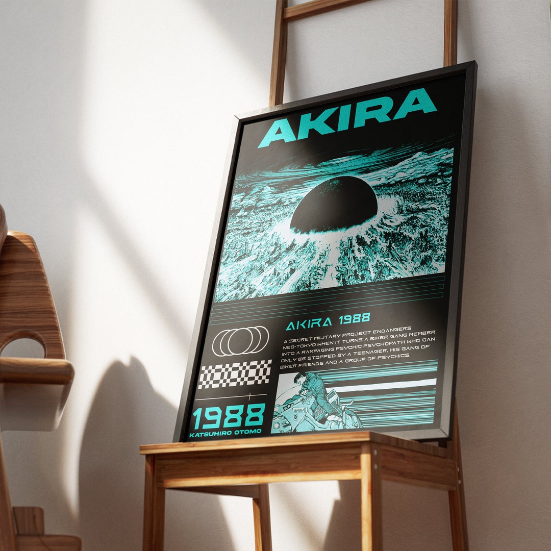 FSX Akira Poster Futuristic Poster Design Future Print Design Japanse ...