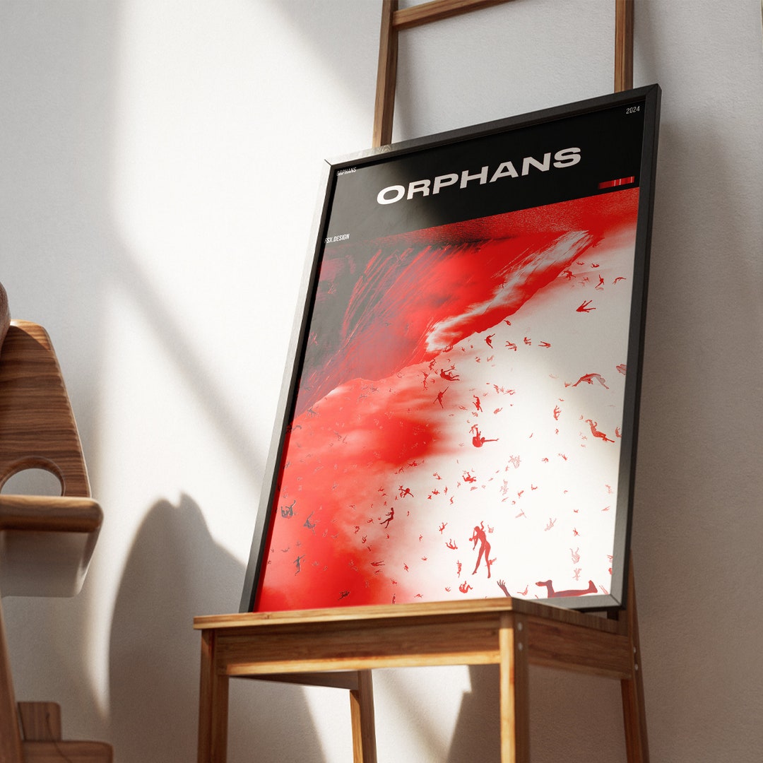 FSX Orphans Poster Futuristic Poster Design Future Print Design Japanse ...