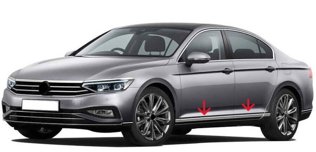 VW PASSAT B 8,5 Chrome Side Door Trim Stainless Stee 2019 Up - Etsy