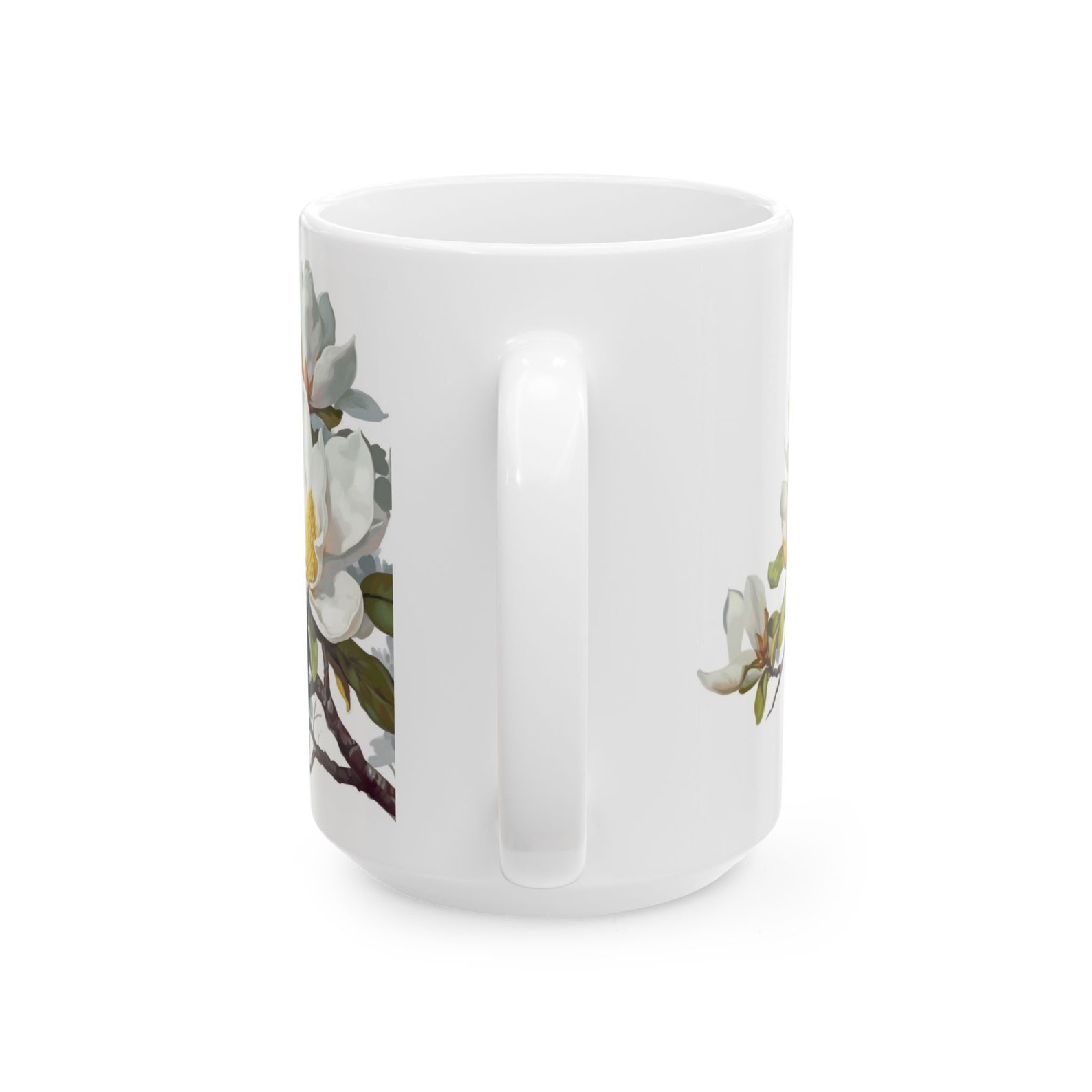 Southern Magnolia Mug, Magnolia Coffee Mug, Mug for Mom, Pressed ...