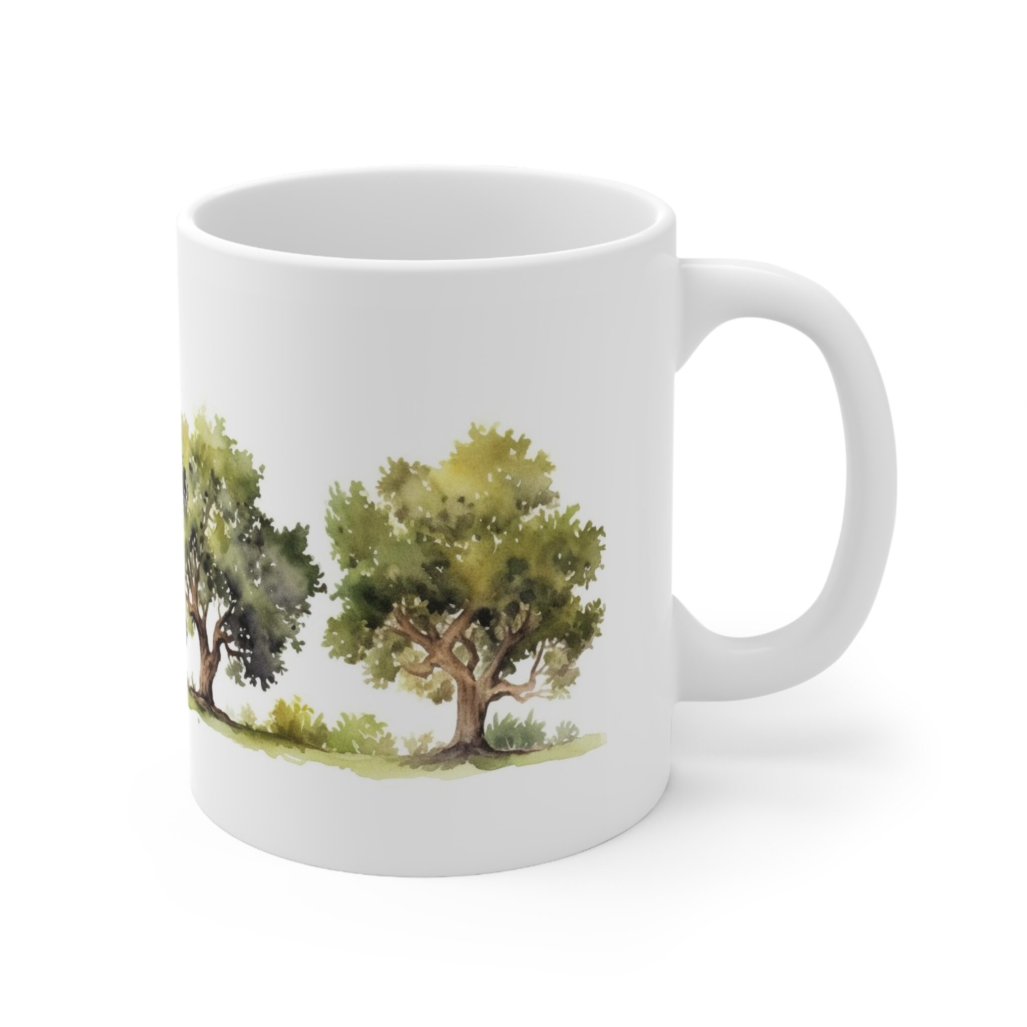 Oak Tree Mug, Oak Tree Lover Gift, Tree Lover Gift, Oak Tree Coffee Mug ...